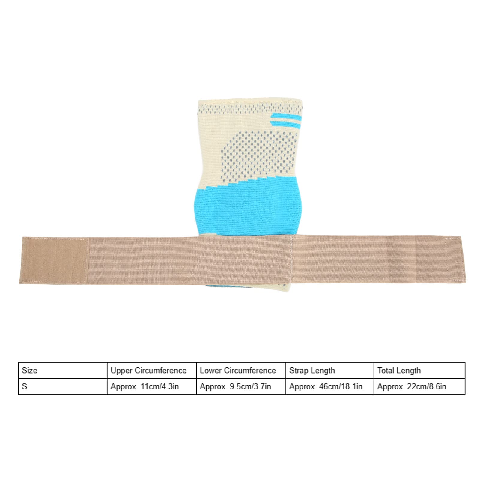 Ankle Brace, Breathable Stretchy Ankle Compression Sleeve for Sports Injury Recovery