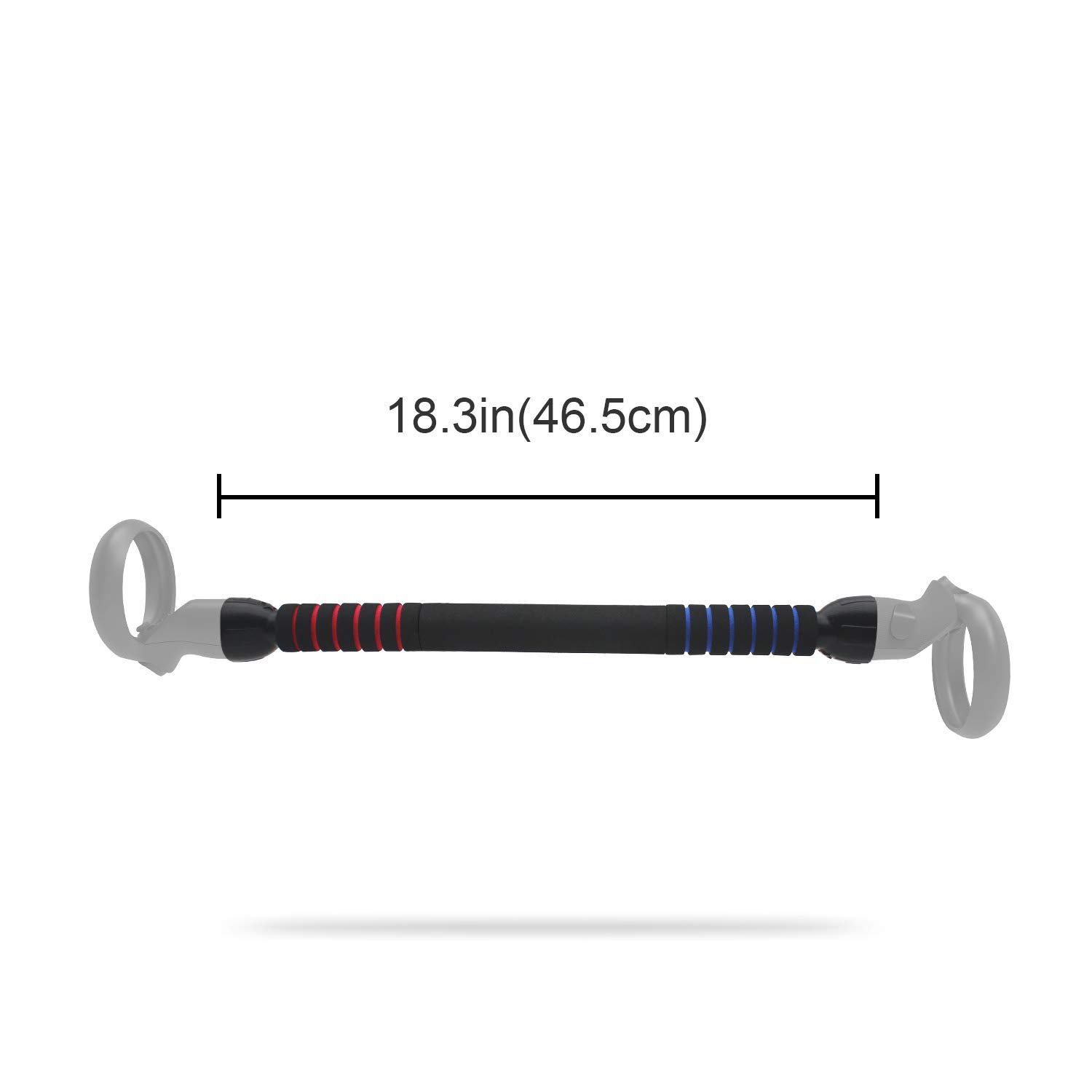 AMVR Long Lightsaber Grip Gamepad Handle Stand for Oculus Quest or Rift S Touch Controllers Playing Beat Saber Game