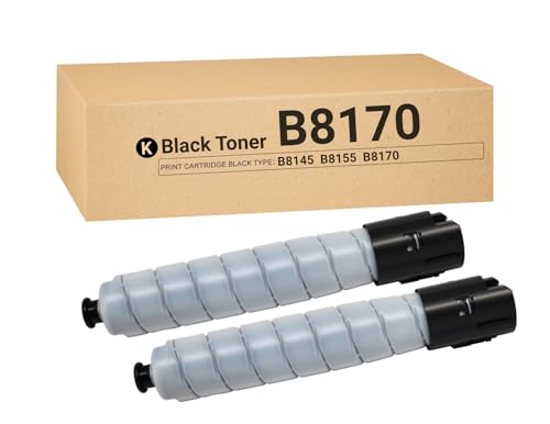 B8170 Black Toner Cartridge Remanufactured 006R01771 Replacement for Xerox AltaLink B8145 B8155 B8170 Printers(2-Pack)