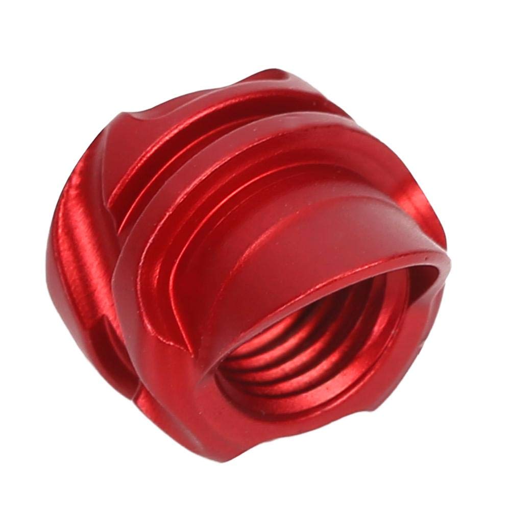 Archery Peep Sight, Aluminium 37 45 Degree Hooded Peep Sight Aperture Hunting Accessory for Compound Bows (45 Degree-Red)