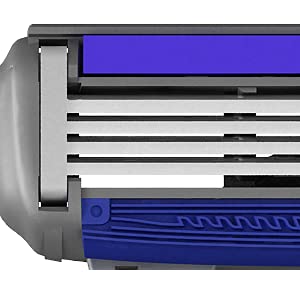 SWIPE Premium Men's 4-Blade Razor Kit (Flex Head Handle +12 Refills)