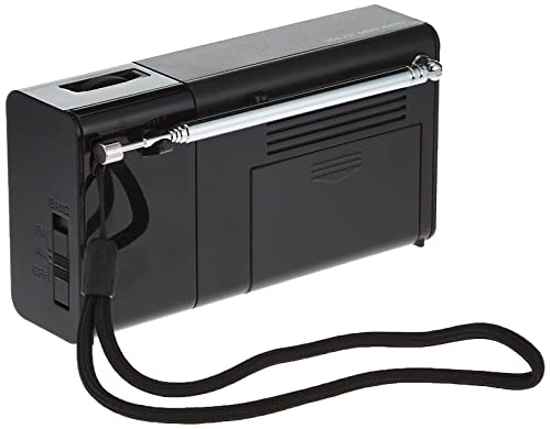 Sony Portable Am/FM Radio Home Audio Radio Black (ICF-P36)