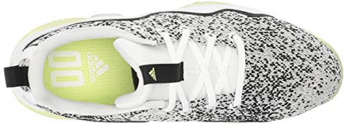 adidas Women's Codechaos 21 Primeblue Spikeless Golf Shoes, Grey One/Core Black/Pulse Lime, 9