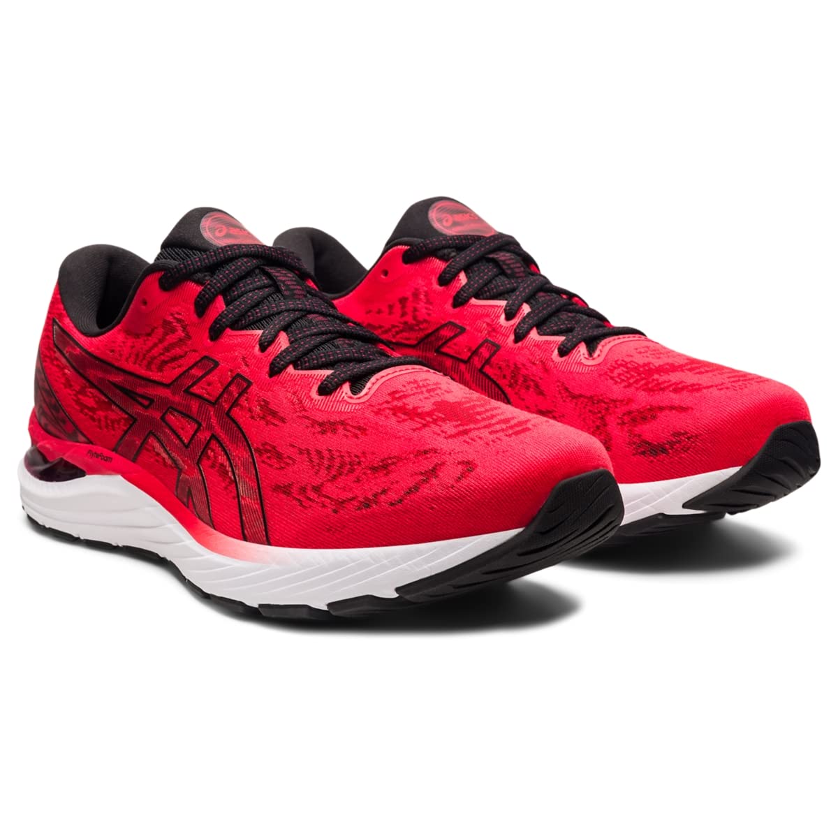ASICS Men's GEL-Cumulus 23 Running Shoes, 9, ELECTRIC RED/BLACK