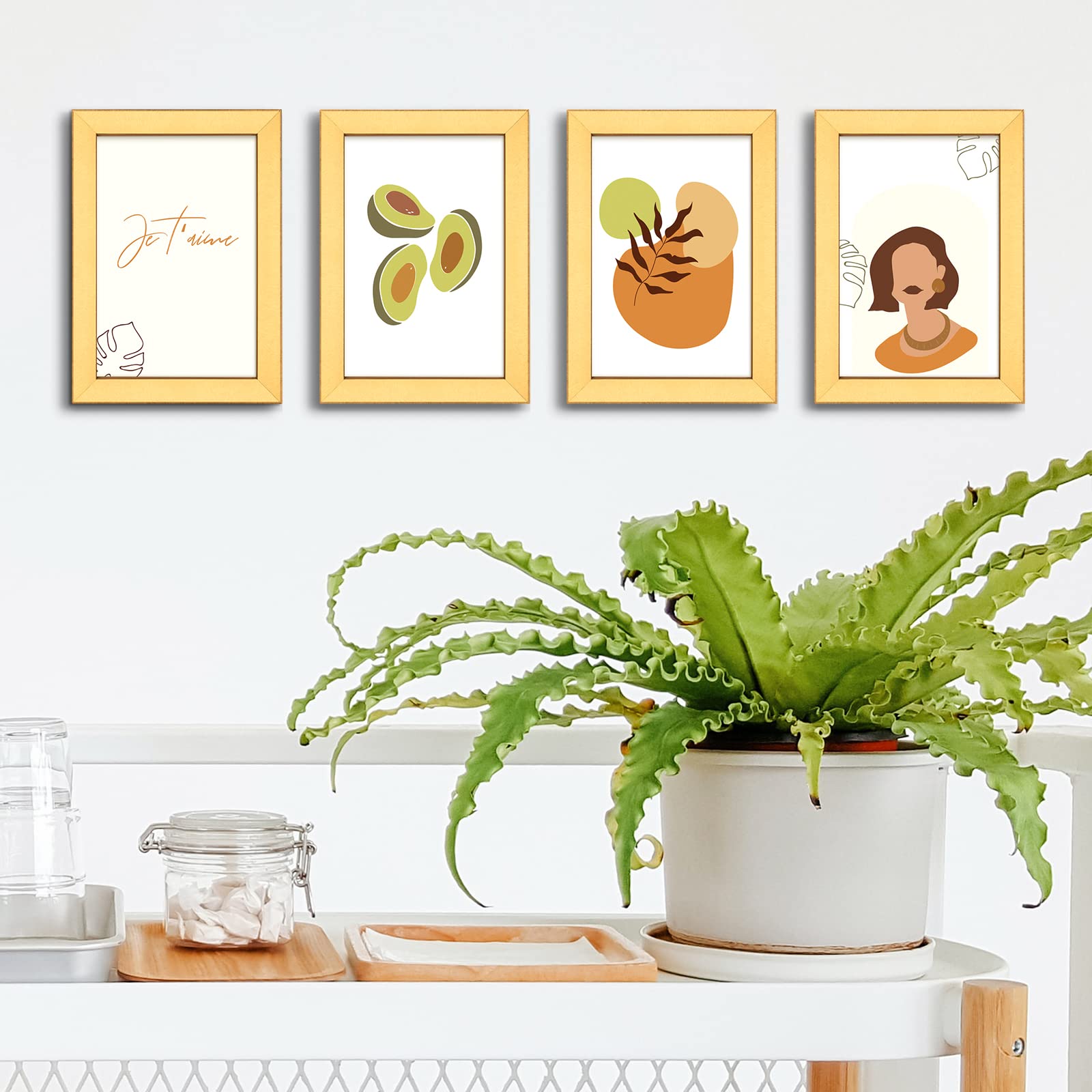 Annecy 4x6 Picture Frames 4 Pack, Distressed Silver Rustic Photo Frame with Real Glass, for Wall Mounting & Tabletop Display, 4 by 6 Picture Frames Set of 4 Perfect for Home Decor and Office Decor