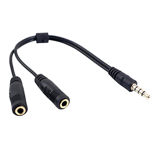 Audio Splitter 3.5 mm Y Splitter for head phone, tablet, samsung media devices