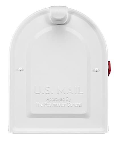 Architectural Mailboxes 7900B-10 MB2 Postmount Mailbox, Large, Black
