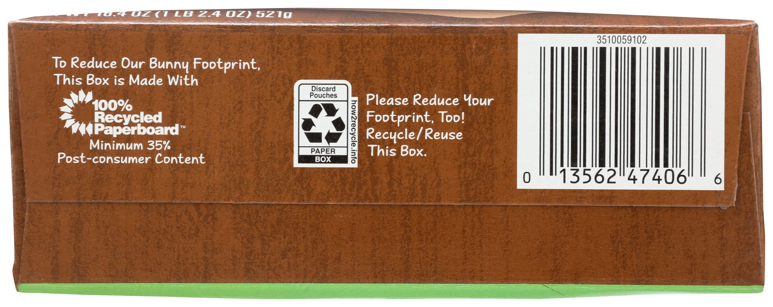Annie's Homegrown Organic Brookie Cookie Brownie Bar Baking Mix, Made With Real Chocolate Chips, 18.4 oz.