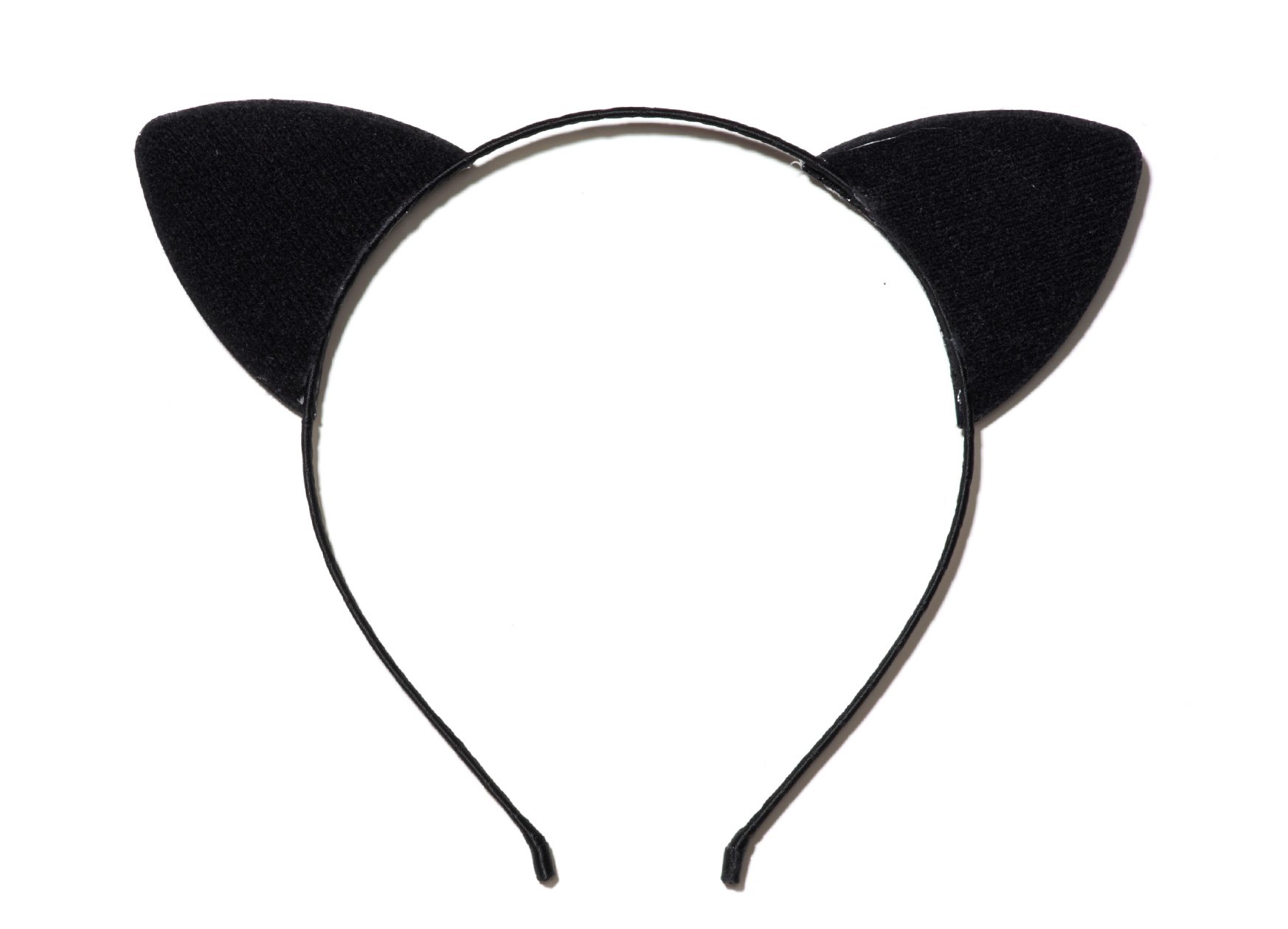 Anna Belen Felina Glitter Cat Ears Headband O/S Black