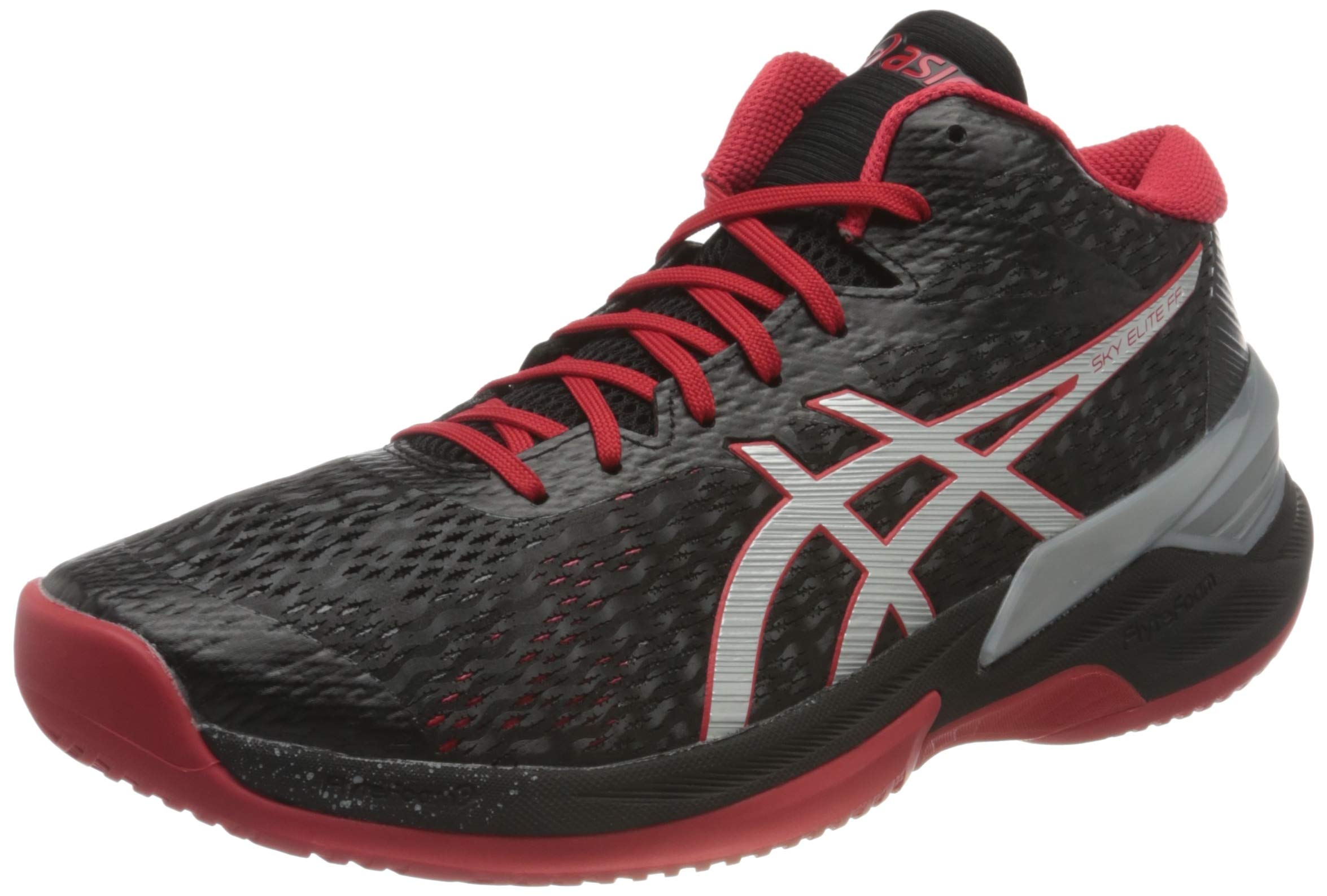 ASICS Men's Running, Black Pure Silver, 9.5
