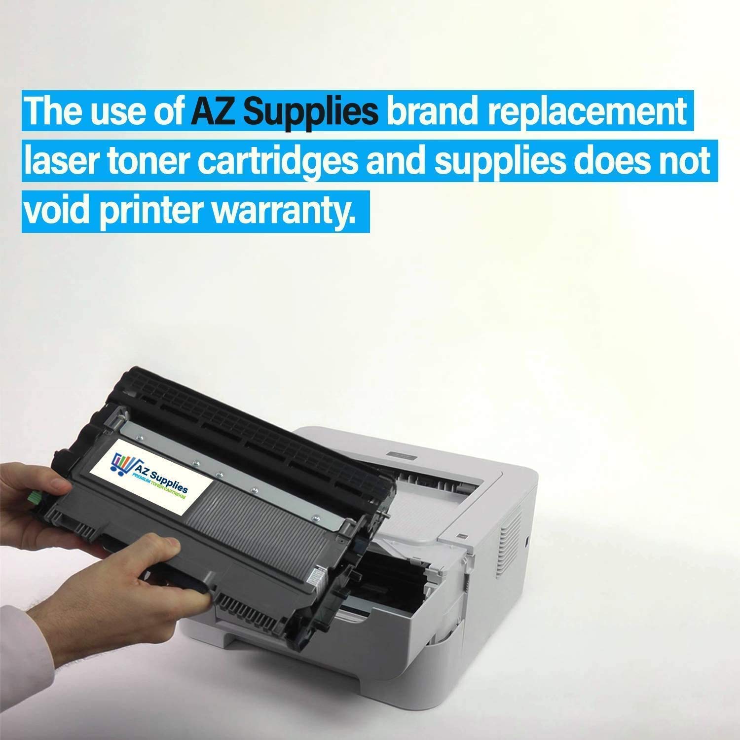 AZ SUPPLIES Compatible Toner Cartridge Replacement for Panasonic UG-5570 UG-5570 UF-7200 UF-8200 Black 2 Packs