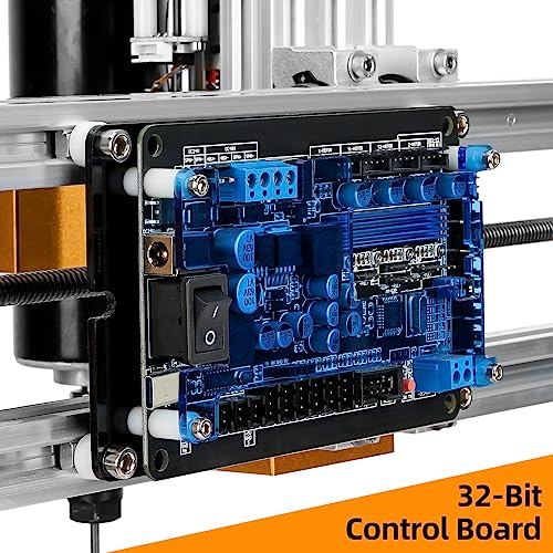 ANNOYTOOLS 500W CNC Router Machine, 3018 Pro MAX CNC Machine,Upgraded 3-Axis All-Metal Milling Machine for Wood Acrylic MDF Nylon Carbon Fiber Carving Cutting