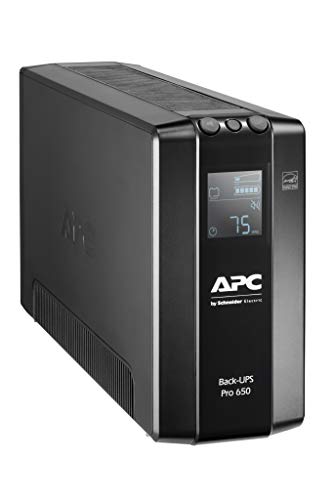 APC BR650MI Back Ups Pro Br 650va 6 Outletsperp Avr Lcd Interface