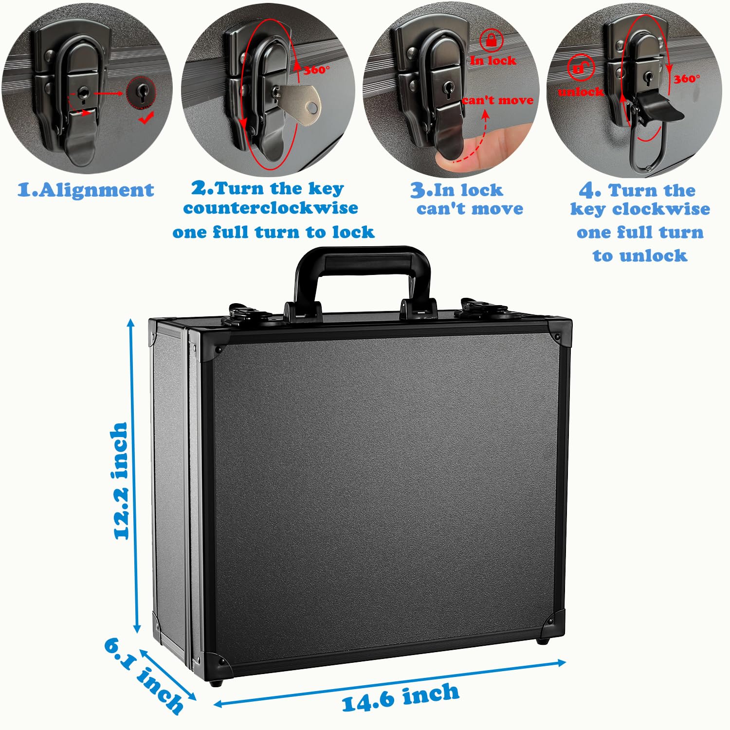 Azamou Toploaders Storage Box fits 3" x 4" 35pt Rigid Card, Trading Cards, Sports Cards,Graded Card ,Rating card, 7 DIY Sponge partition (Holds 600+ Toploaders)