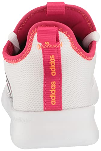 adidas Women's Cloudfoam Pure 2.0 Running Shoe, FTWR White/Bold Green/Vivid Berry, 6.5