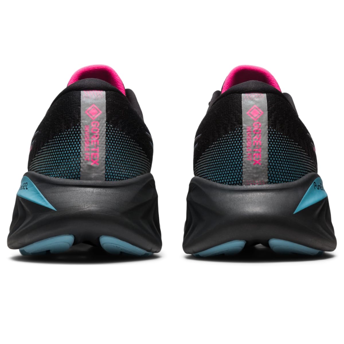 ASICS Women's Gel-Cumulus 25 GTX Shoes, 7, Black/HOT Pink