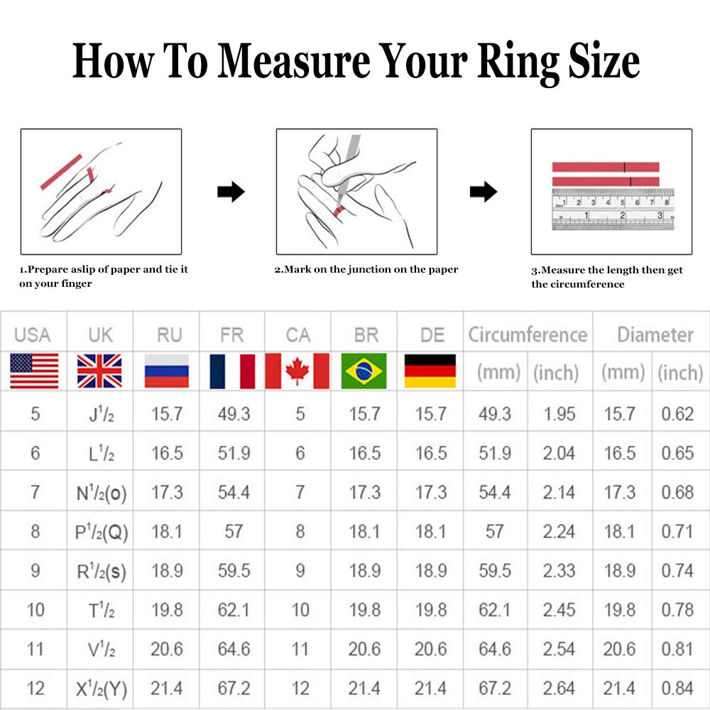 AOEDEJ Women Double Criss Cross 925 Silver Sterling Ring CZ Wedding Rings Infinity Everyday Ring Size 6-9 (6)