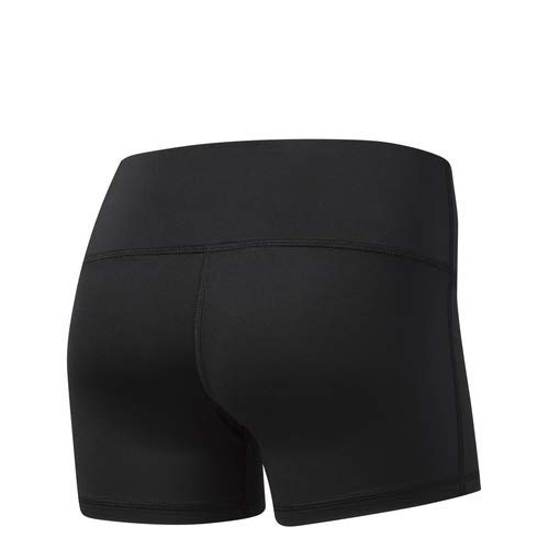 adidas Women's 4-Inch Compression Fit Quarter Length Volleyball Performance Yoga Short Tights, Black, Small