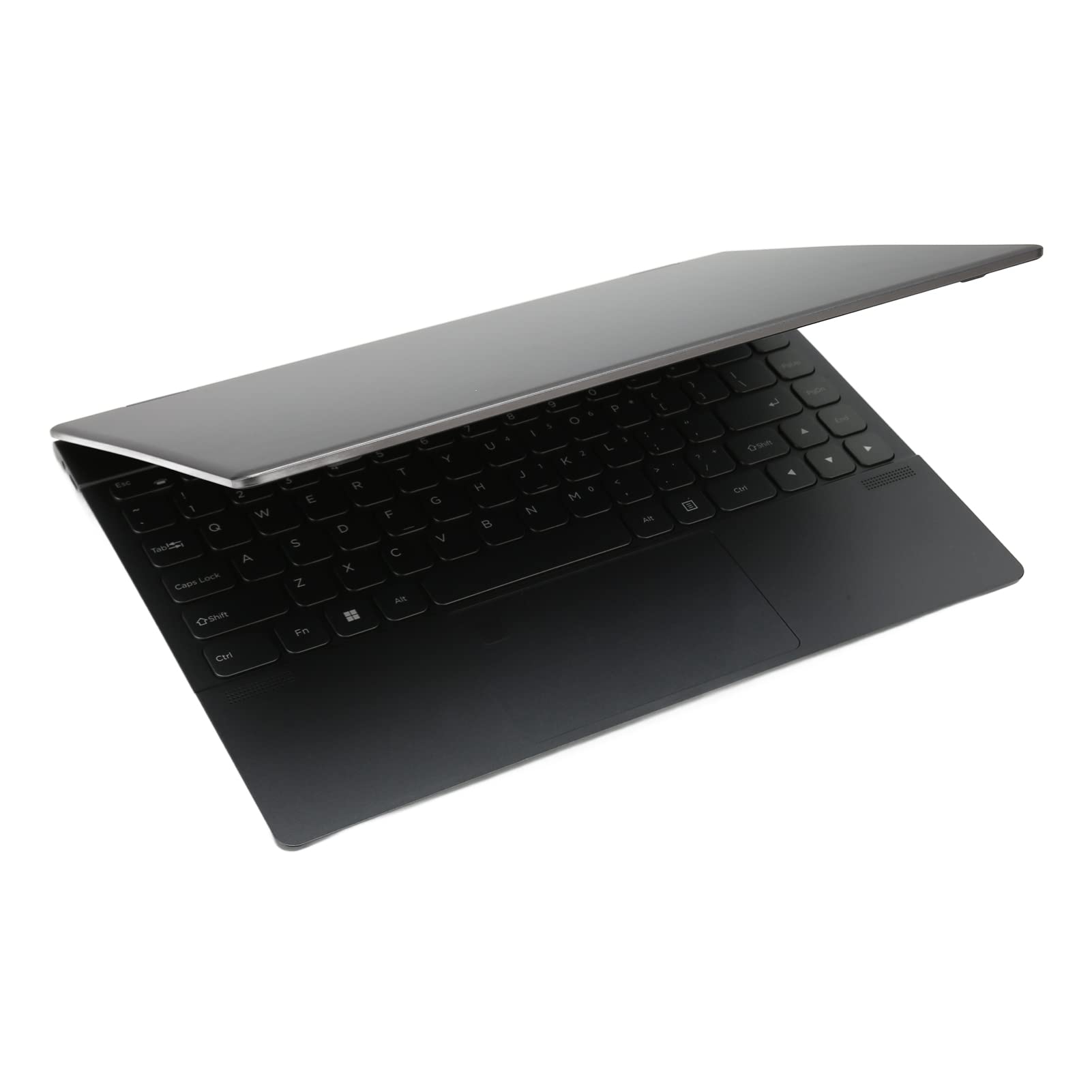 ASHATA 360° Flip 14.1 Laptop, FHD IPS 4K Touch Screen, 12GB RAM, for Intel Processor Fingerprint Unlock Support for Windows 10 11, Backlit Keyboard, 10 Point Touch (US 256GB)