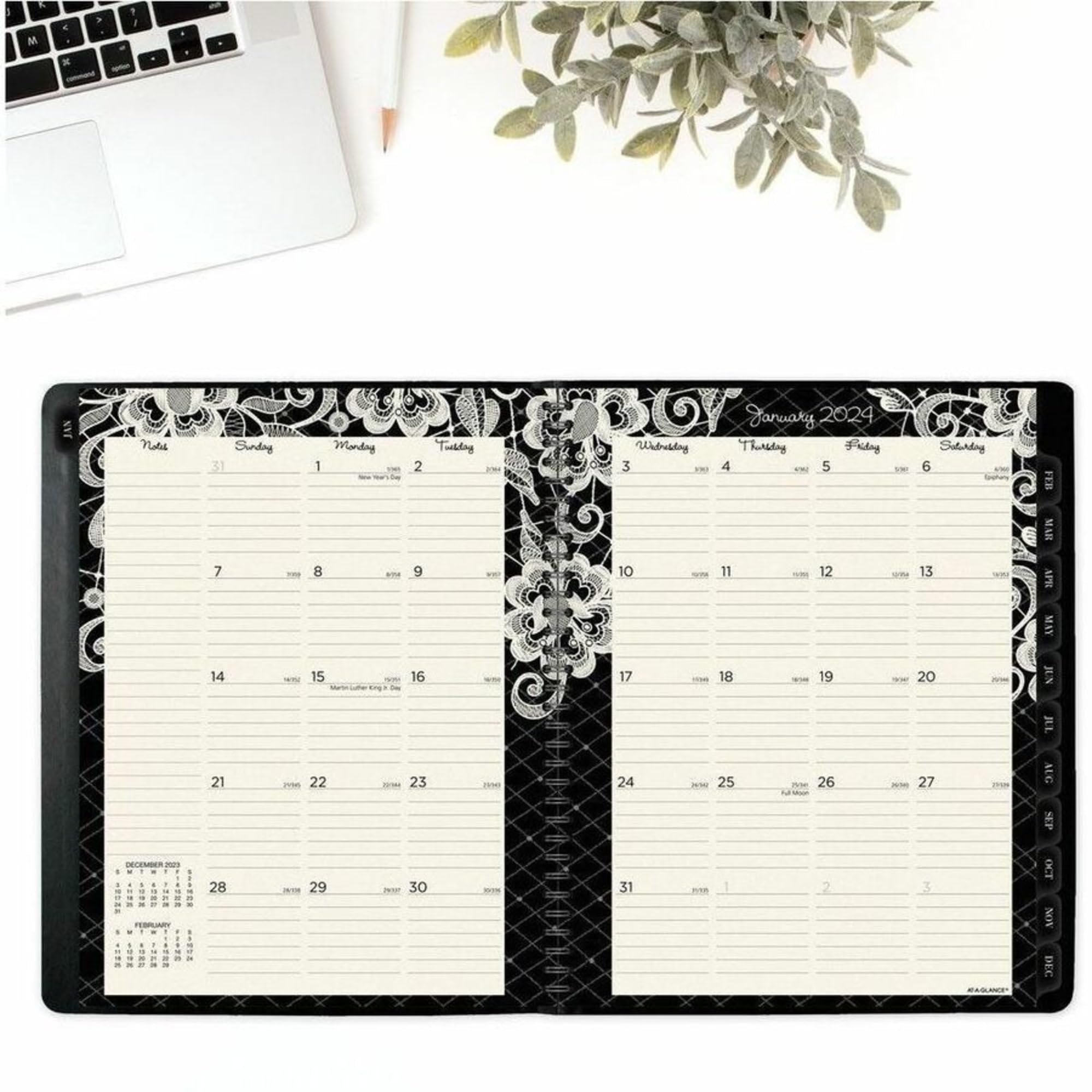 AT-A-GLANCE 2022 Weekly Appointment Book & Planner by AT-A-GLANCE, 8-1/4" x 11", Large, Fashion Color, Blue (7094020)