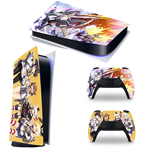 Anime Collection - PS5 Standard Edition Skin Console - PS5 Standard Edition Controller Skin Cover Vinyl Decal Protective