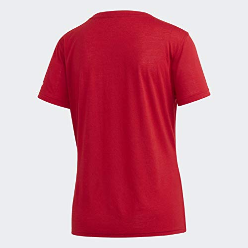 adidas Women's USA Volleyball Short Sleeve Tee Aeroready Black Small
