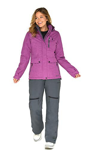 Arctix Women's Daybreak Insulated Jacket, Amethyst Melange, 1X