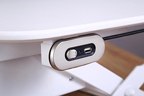 ApexDesk ZT Series Height Adjustable Sit to Stand Electric Desk Converter, 2-Tier Design with Large 36x24 Upper Work Surface and Lower Keyboard Tray Deck (Electric Riser, White)
