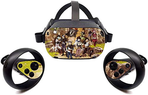 Anime Japanese Action Oculus Quest Skin Cover for VR Headset System and Controller by ESTEVAN SGARI