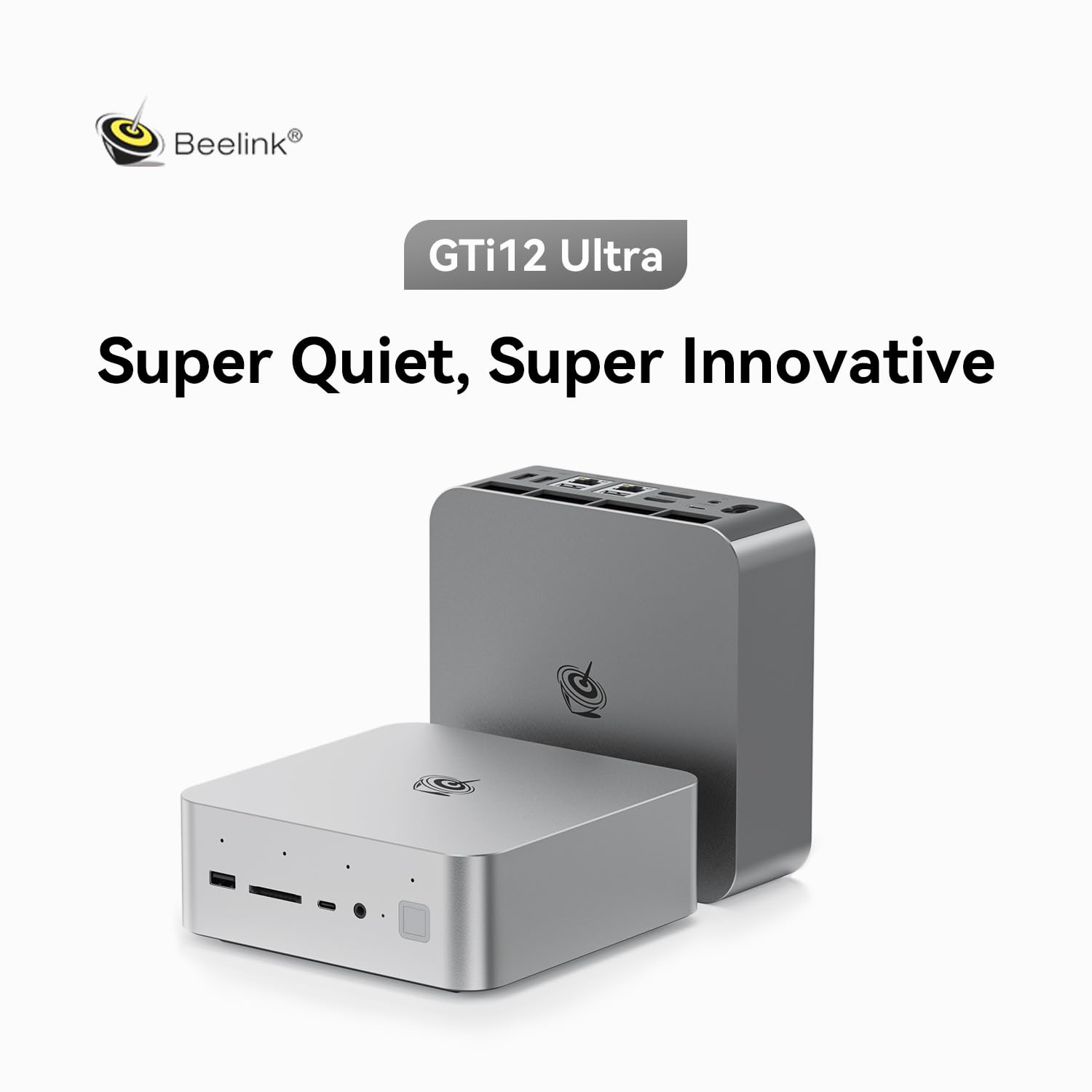 Beelink SEI Mini PC with i5-8279U 16GB DDR4 500GB NVMe M.2 SSD Dual Display 4K@60Hz Output, Wi-Fi 5, RJ45, Bluetooth 5.2, W-11 Gaming Office Mini Computer