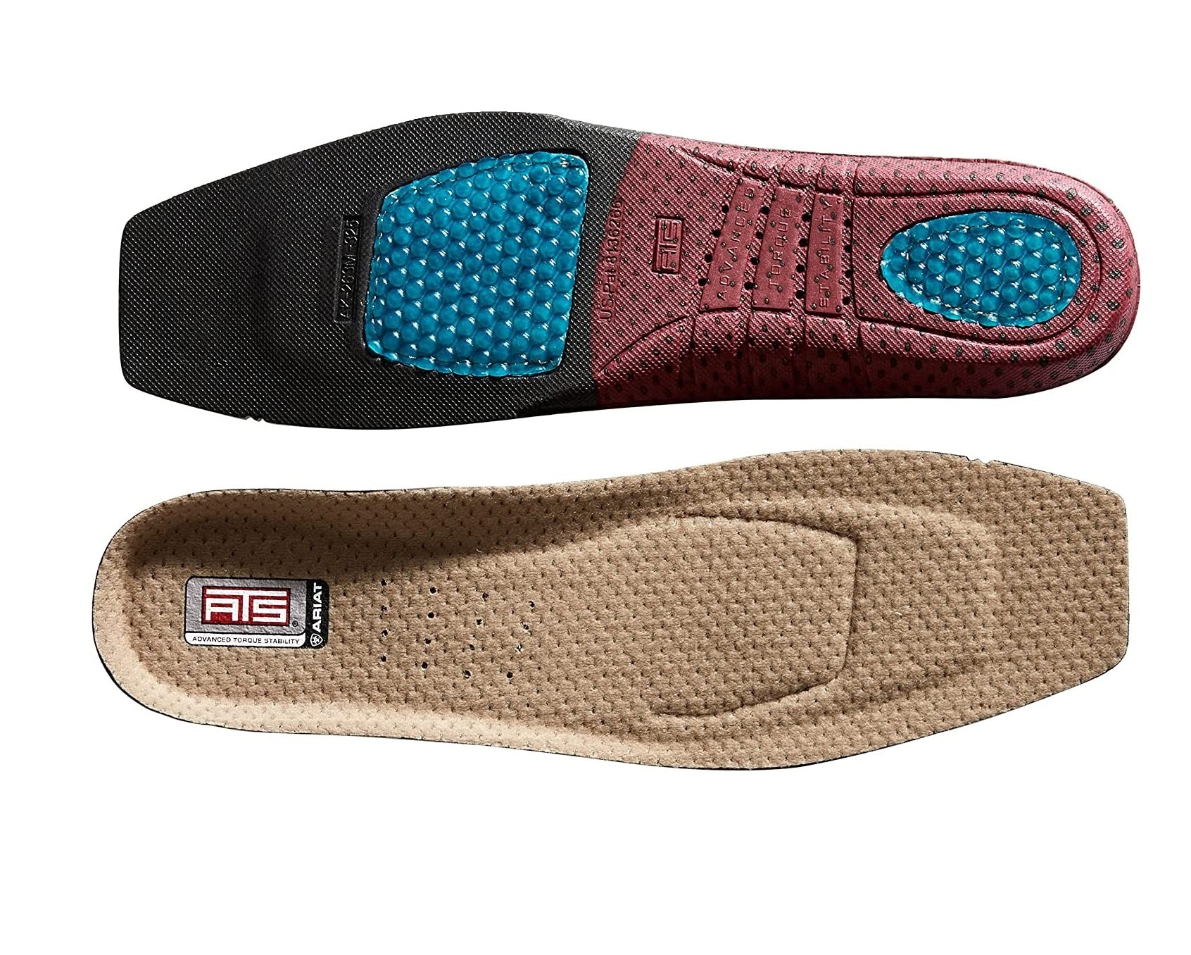 ARIAT Men's ATS Footbed Wide Square Toe-10008009, Multi, 12