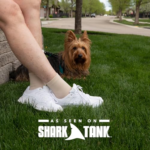 Apolla The Performance Unisex Medium Nude 1, As Seen On Shark Tank Athletic Compression Crew Socks for Women and Men - Moisture Control, Ankle and Arch Support, Made in USA - 1 Pair