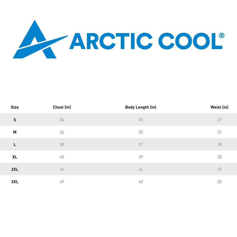 Arctic Cool Women's Tank Instant Cooling Moisture Wicking Performance UPF 50+ Tank Top | Lightweight Breathable Tank for Running, Workout, Exercise, Yoga, Fishing, Arctic White, XXL