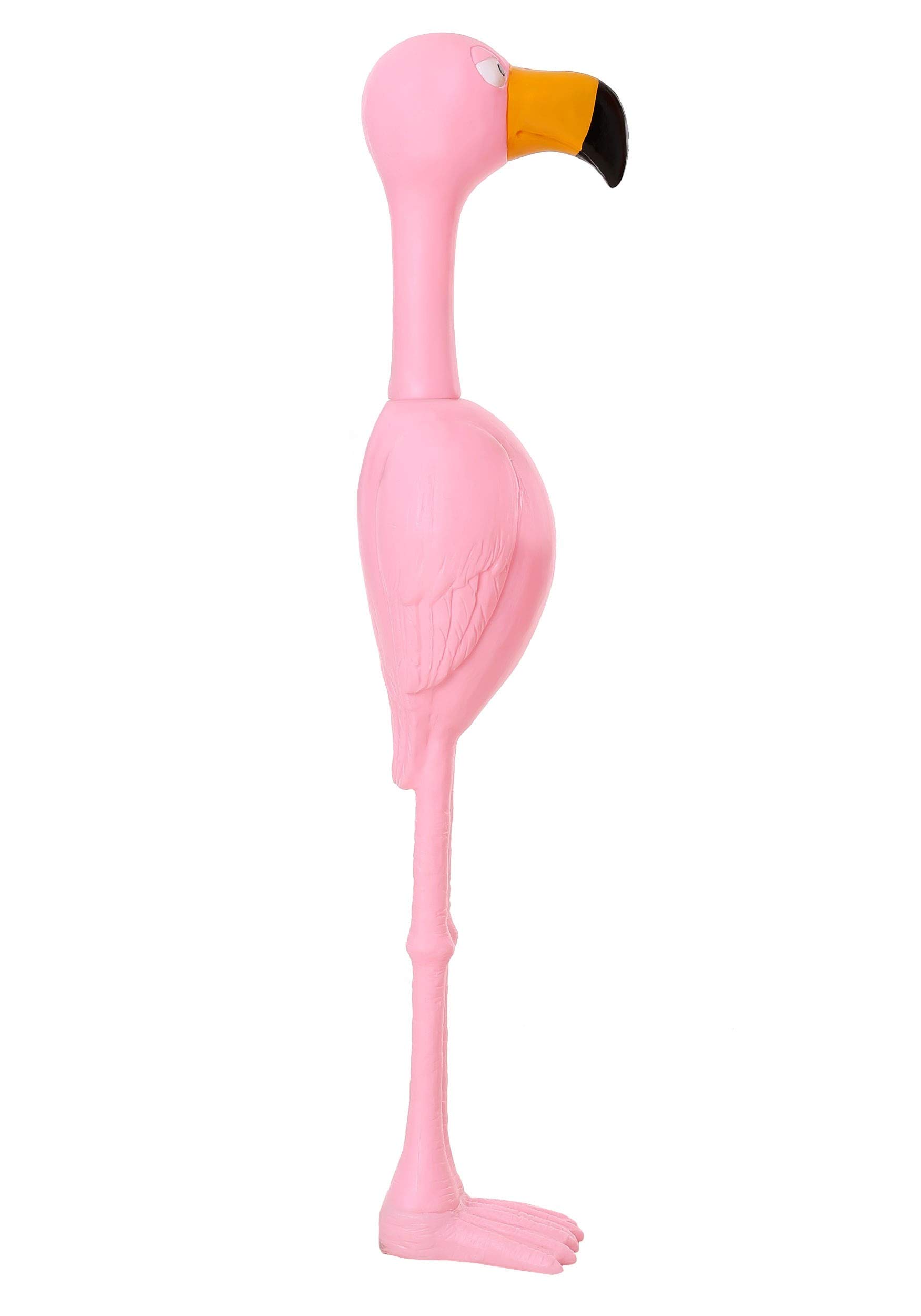 Flamingo Croquet Mallet | 38 Inch Pink Molded Plastic Construction, Wonderland Queen of Hearts Costume Accessory