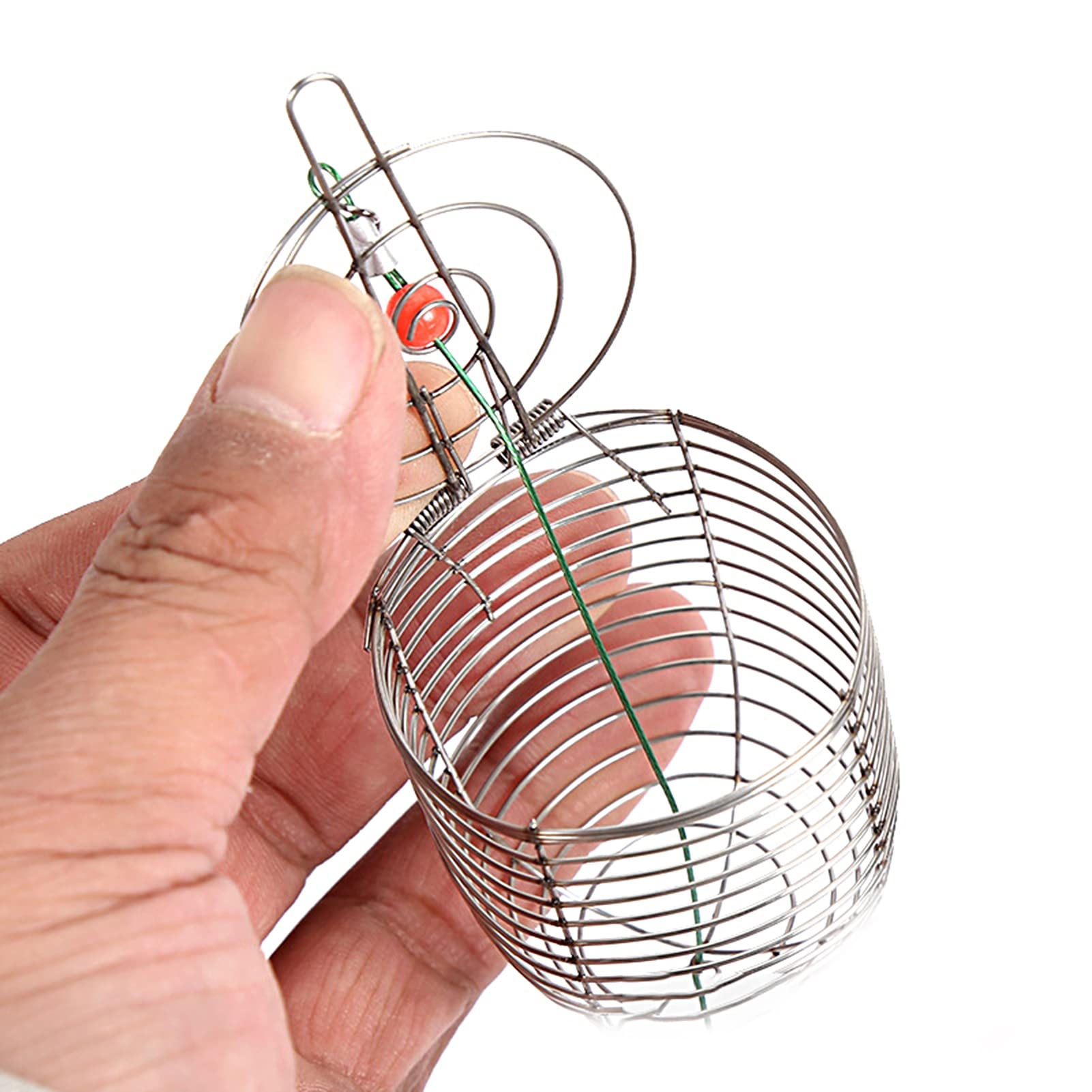 Angling Bait Cage Long Lasting Multifunctional Feeder Fishing Carp Bait Holder Cage Tackle Tool S