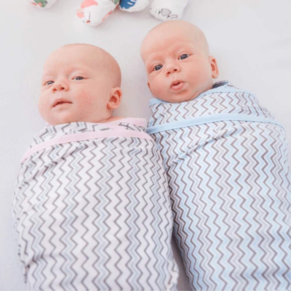 Miracle Blanket Swaddle Wrap - Boy, Girl, or Neutral Receiving Baby Blanket - Soft, Wearable Sleep Sack Essential for Newborns and Infants (Solid Heather Gray)