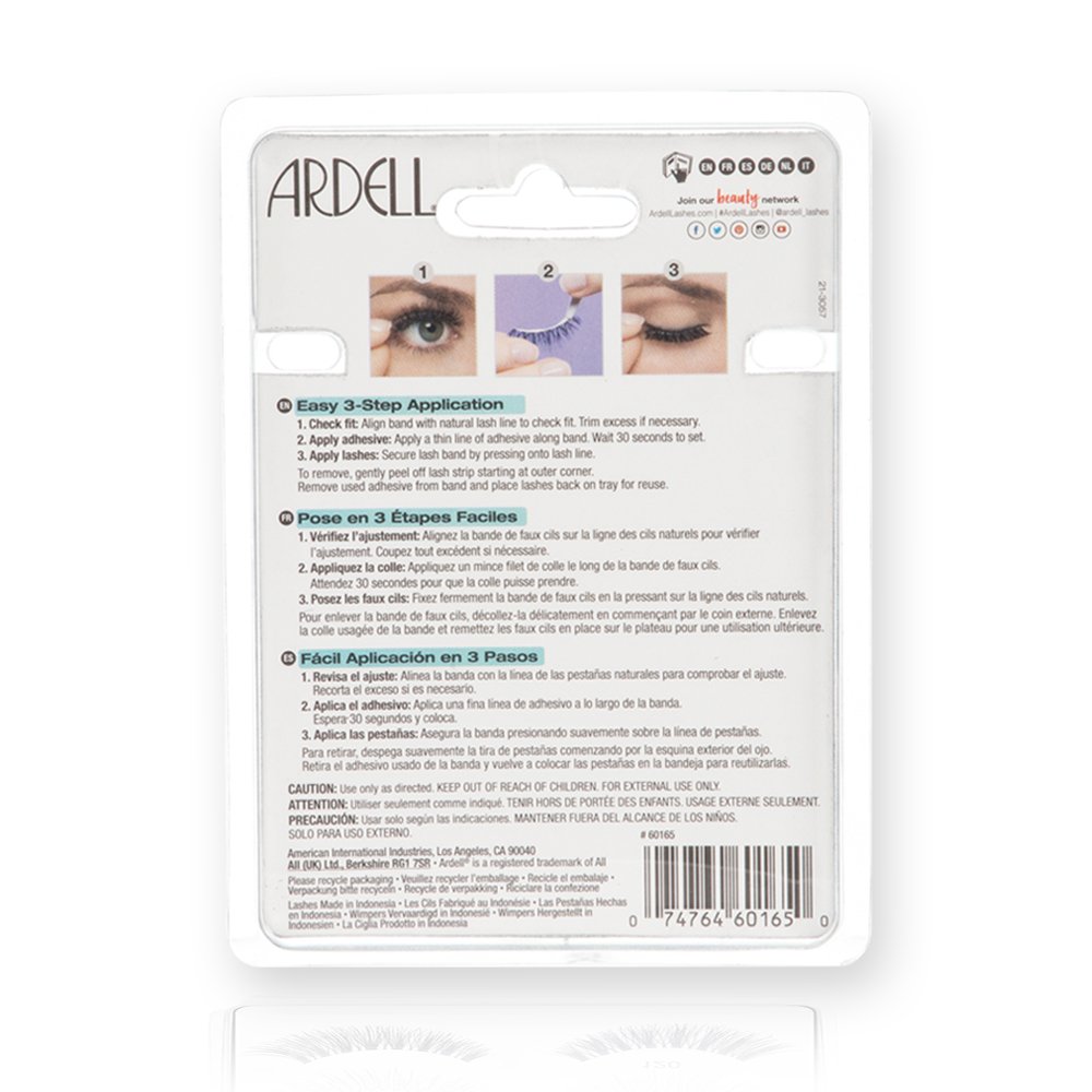 Ardell "Best of" Natural Variety Pack of False Eyelashes, 4 Pairs of Natural Fake Eyelashes