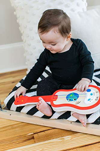 Baby Einstein Magic Touch Ukulele Wooden Musical Toy, Ages 12 months+, Red