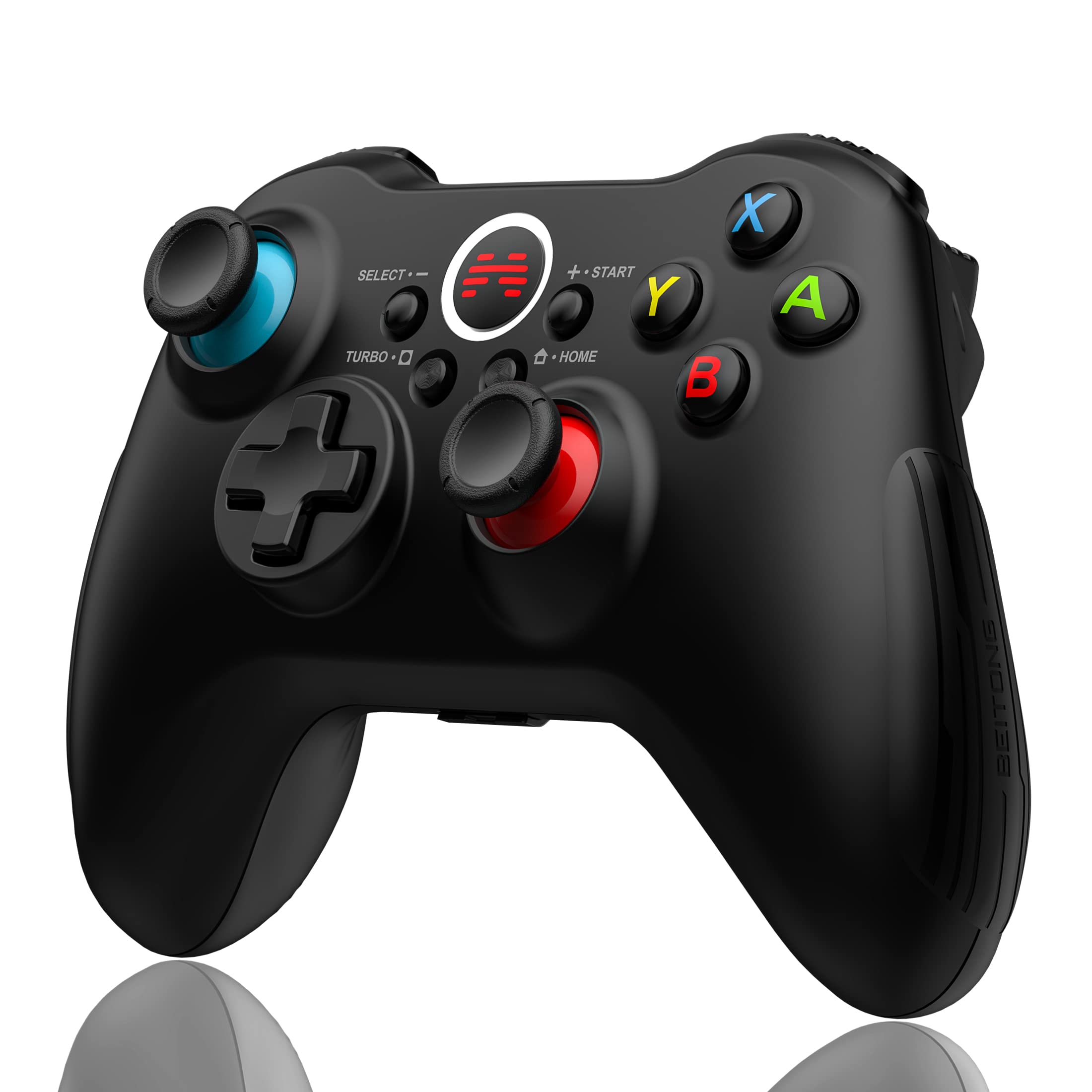 BEITONG Asura 2NS Wired PC Controller, Gaming Dual Vibrate Gamepad For Windows 7 8 10 11 Steam Deck,Dual Vibration,Turbo Function, E-sport Level Joysticks