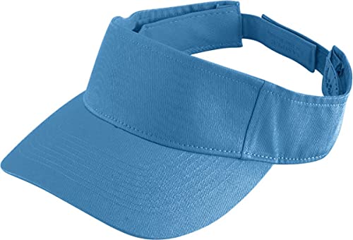 Augusta Sportswear Youth Sport Twill Visor OS Columbia Blue