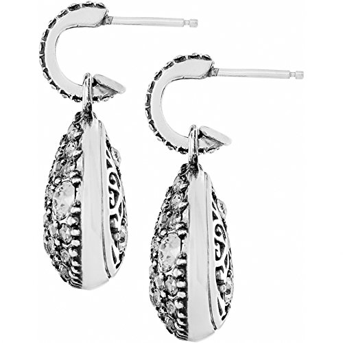 Anatolia Clear Crystal Post Drop Reversible Earrings
