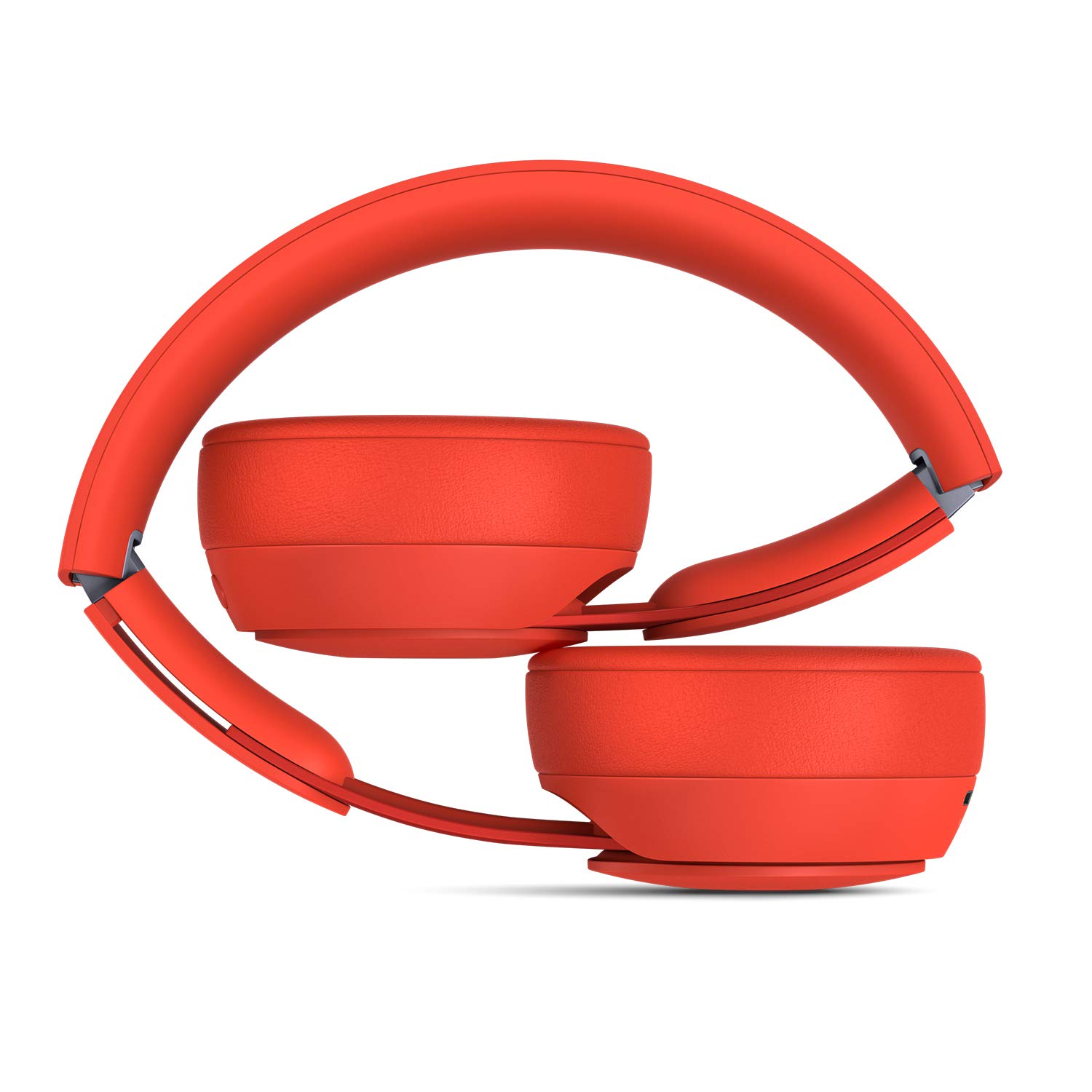 Apple Beats Solo Pro Wireless Noise Cancelling On-Ear Headphones H1 Headphone Chip, Class 1 Bluetooth, Active Noise Cancelling, Transparency, 22 Hours of Listening Time - Red