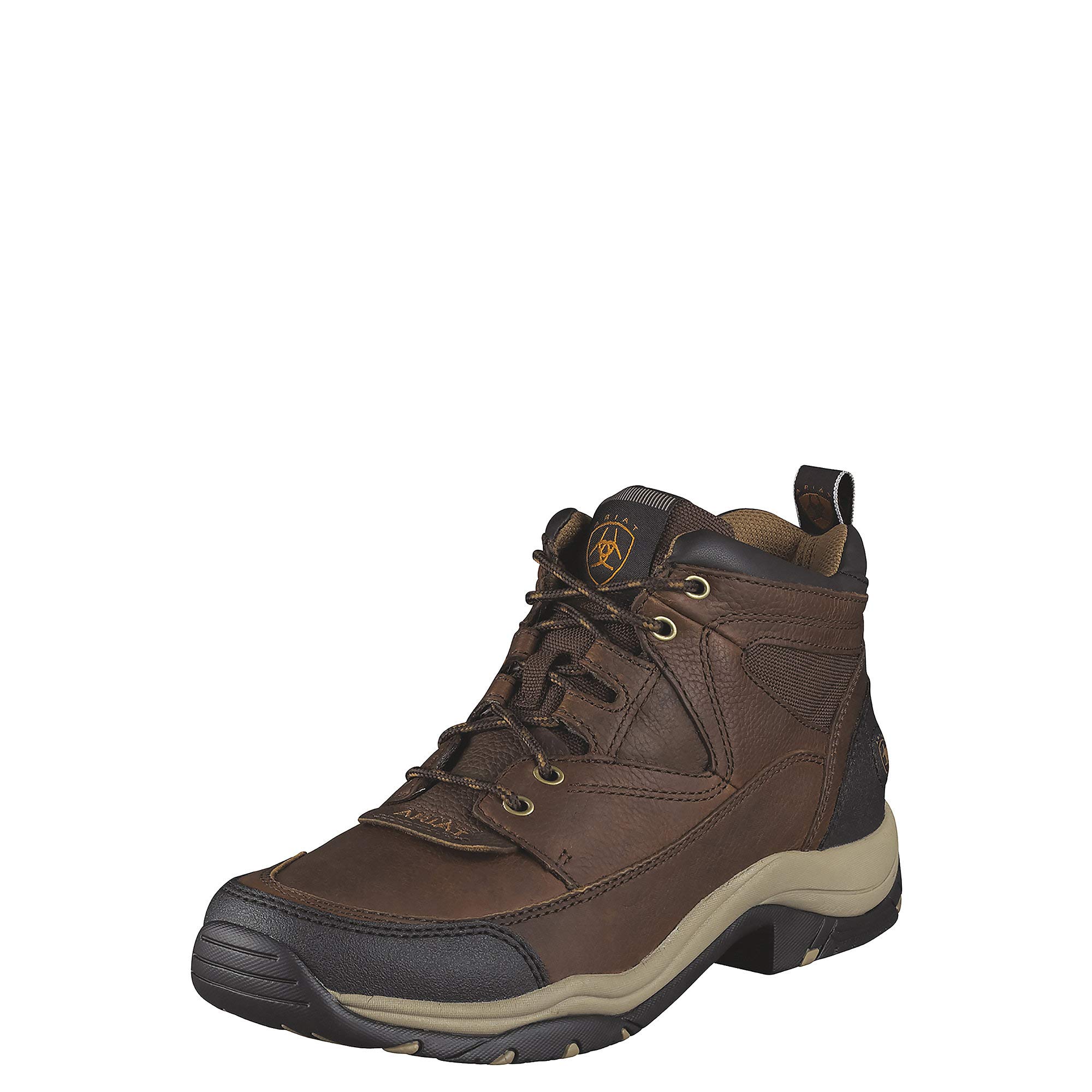 Ariat Mens Terrain Boot– Men’s Leather Outdoor Hiking, Distressed Brown, 12 US