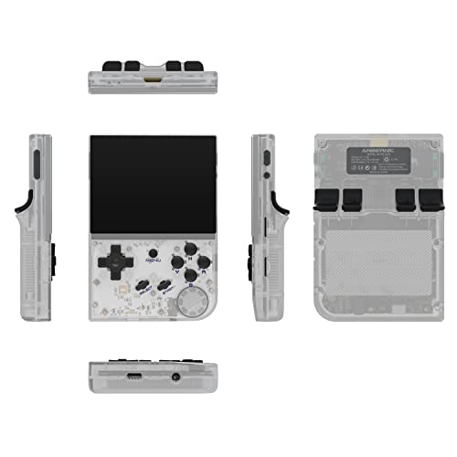 Anbernic RG35XX Retro Handheld Game Console - Dual System Linux + Garlic OS- 64Gb TF Card 6831 Built in Arcade Games - Handheld Emulator - 3.5 IPS OCA Screen 2600 Mah Battery. Plug & Play Video Games
