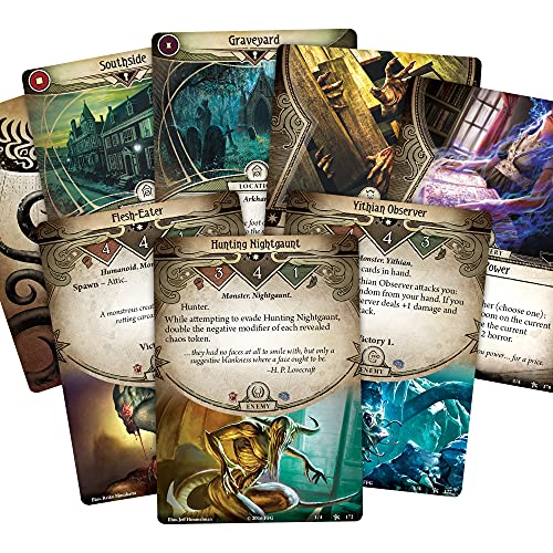 Arkham Horror Card Game - Mystery Cooperative Card Game for Ages 14+, 1-2 Players, 1-2 Hour Playtime by Fantasy Flight Games