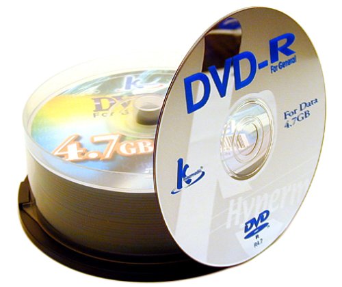 Khypermedia 4.7 GB DVD+R (25 Discs)