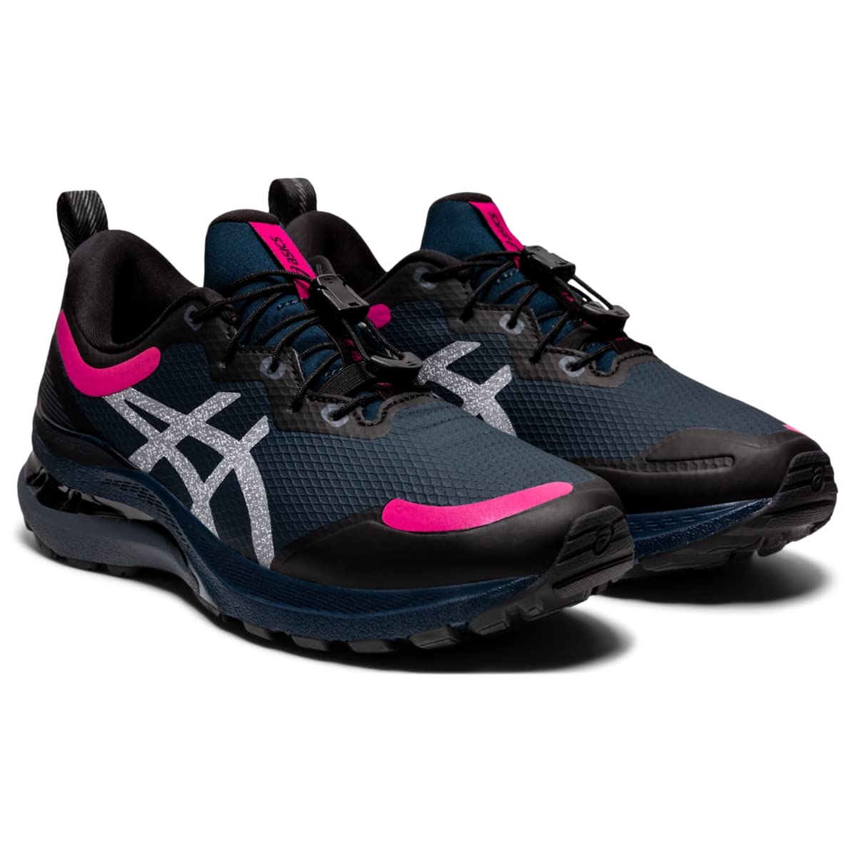 ASICS Women's Gel-Kayano 28 All Winter Long Running Shoes, 11, French Blue/Pink Rave