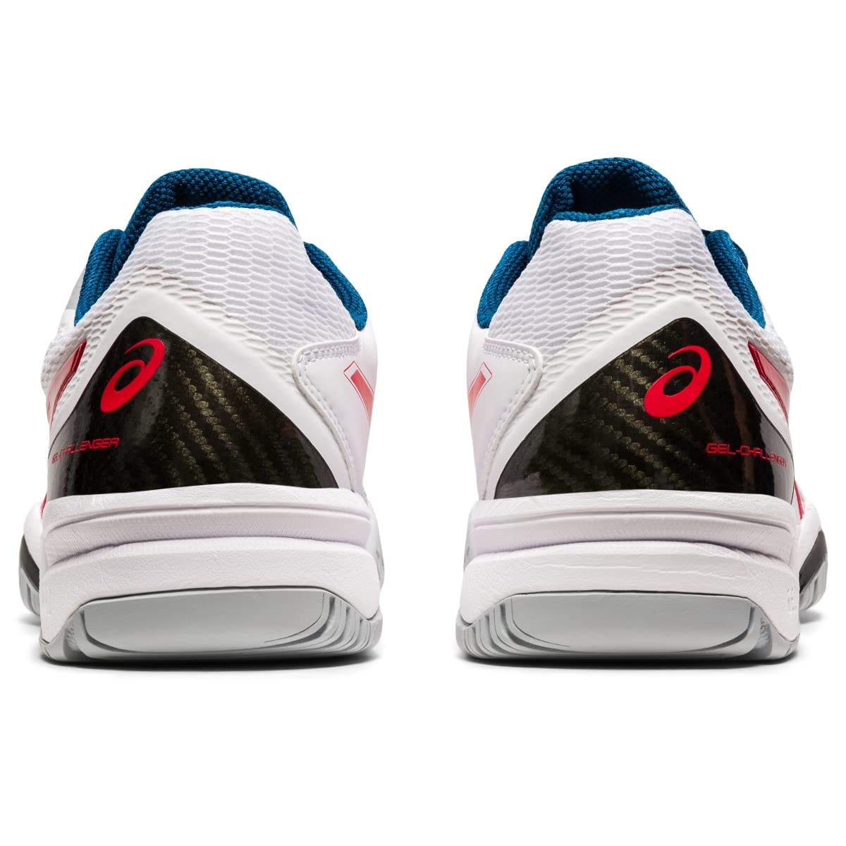 ASICS Men's Gel-Challenger 12 Tennis Shoes, 10.5, White/Classic RED