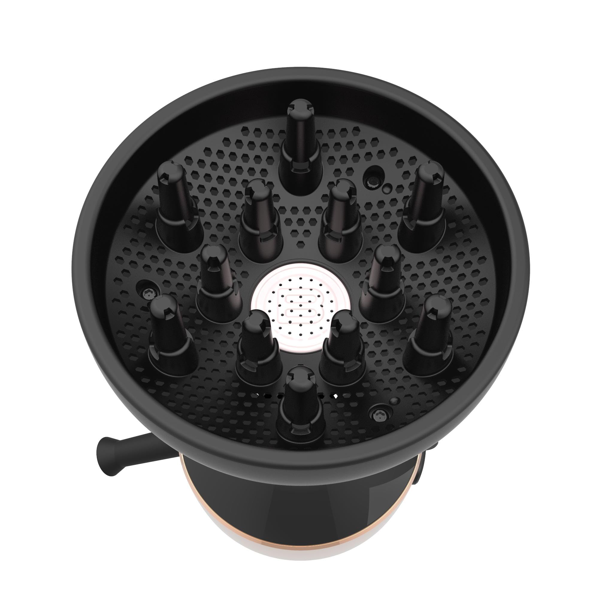 Bellissima Italia Diffon DF1 5000 Ceramic - Lightweight Diffuser & Curly Hair Dryer with Argan Oil