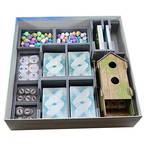 Folded Space Wingspan and Expansion Board Game Box Inserts